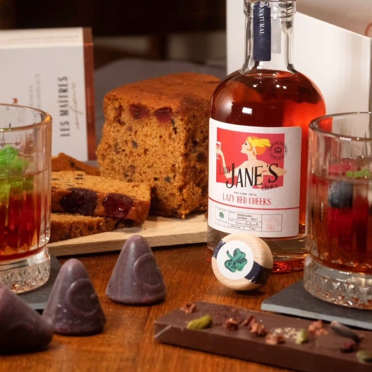 Cocktail Lazy Red Cheeks, het ideale valentijnsdrankje - Fryns distillery