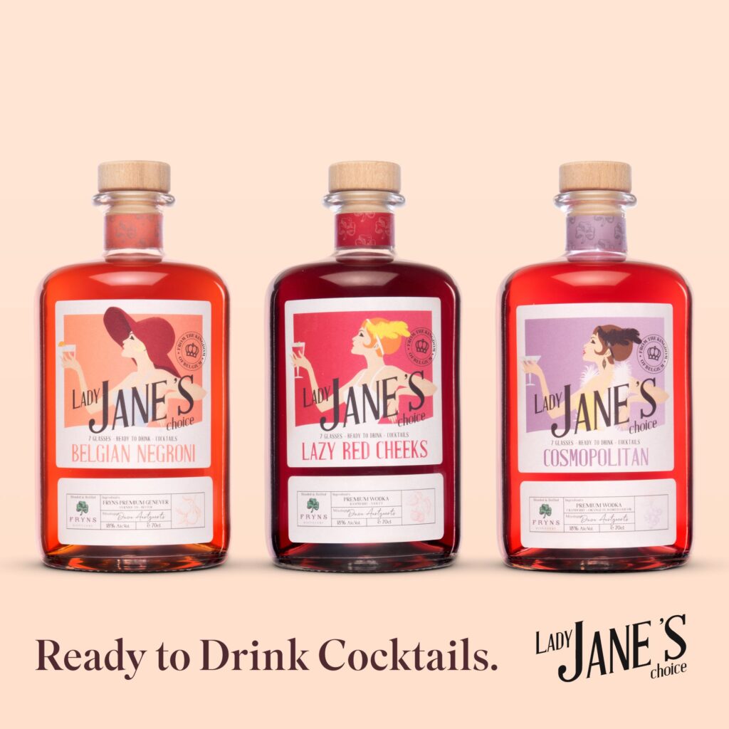 Kant-en-klare cocktails - Lady Jane's Choice - Fryns distillery