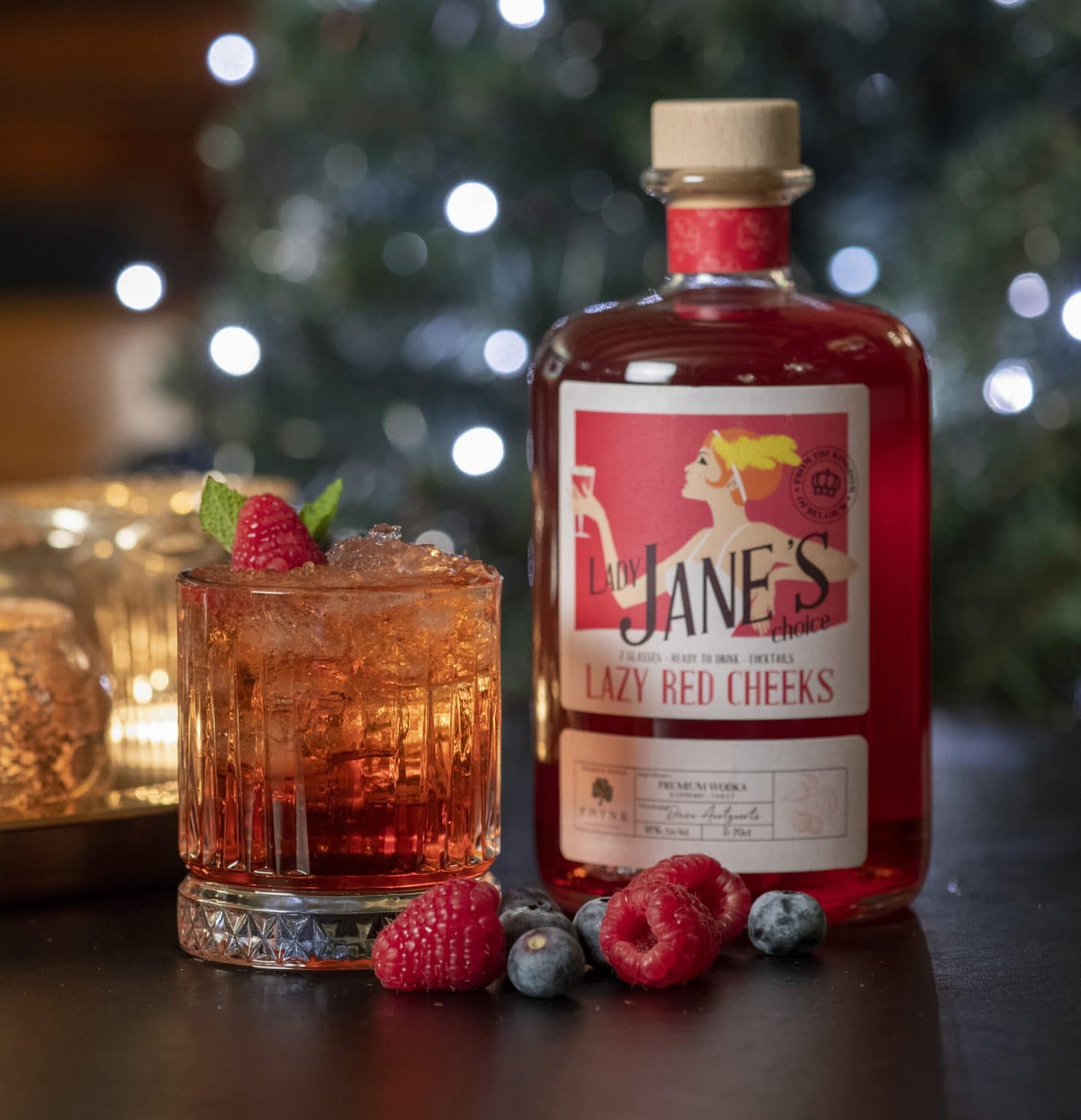 Cocktail Lazy Red Cheeks, het ideale valentijnsdrankje - Fryns distillery