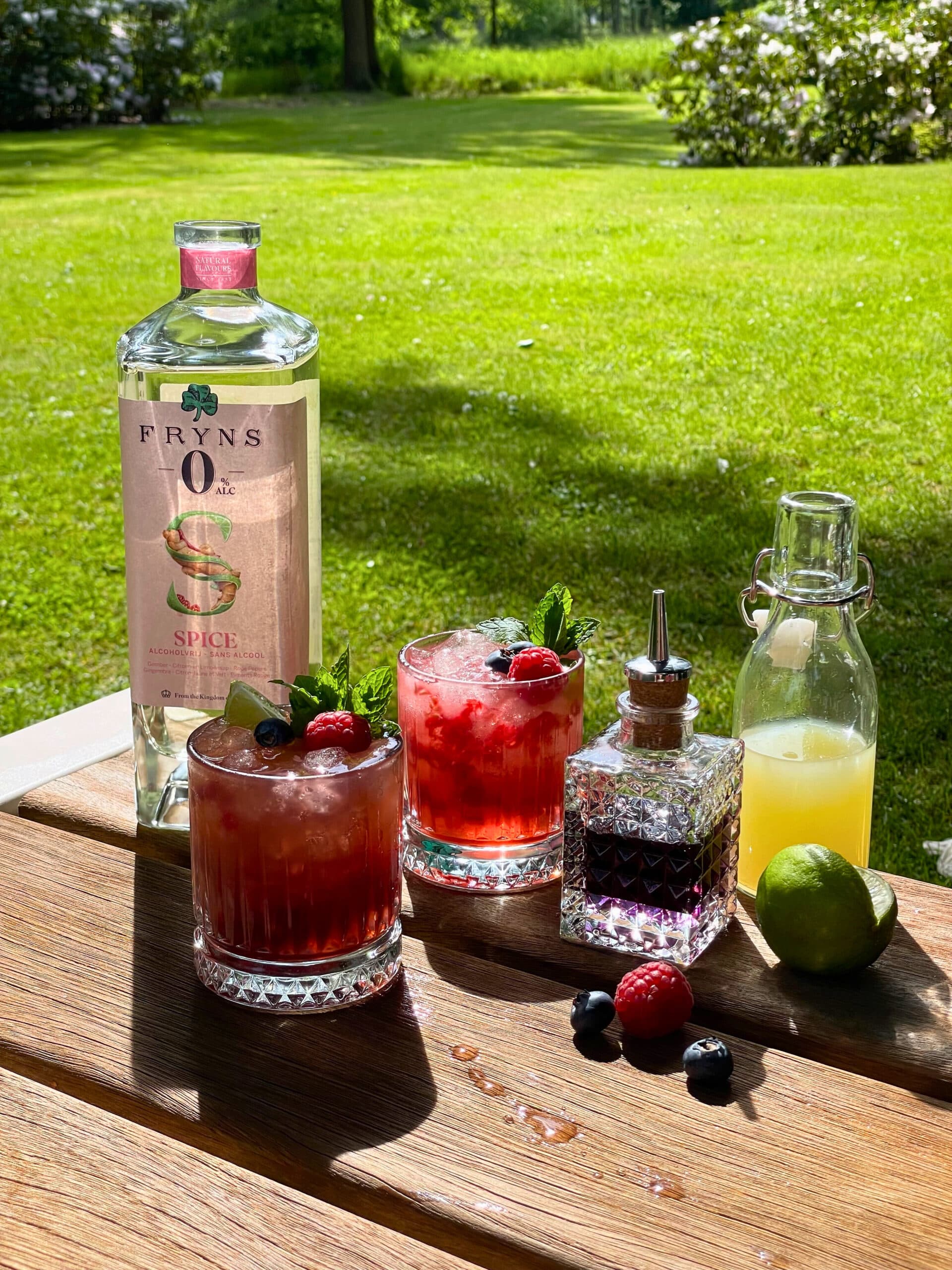 Alcoholvrije aperitief Fryns Spice 0% - Fryns distillery